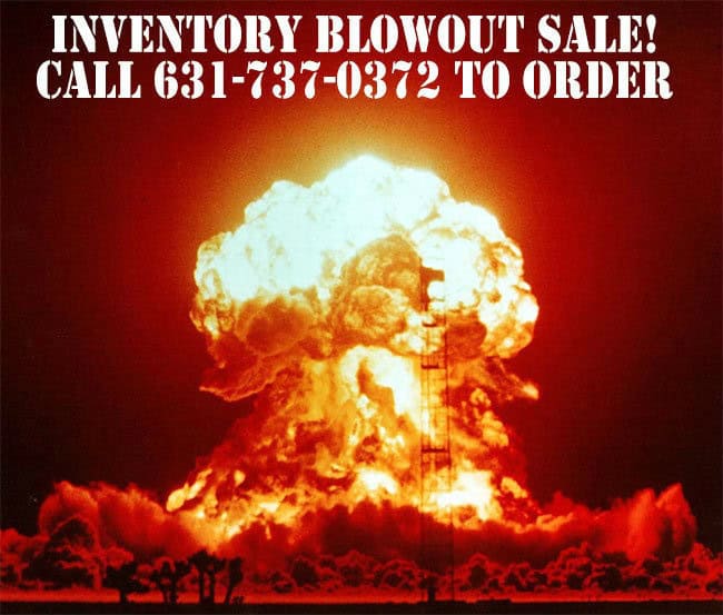 BILL MITCHELL'S GARAGE SALE, INVENTORY BLOWOUT! – Bill Mitchell Products